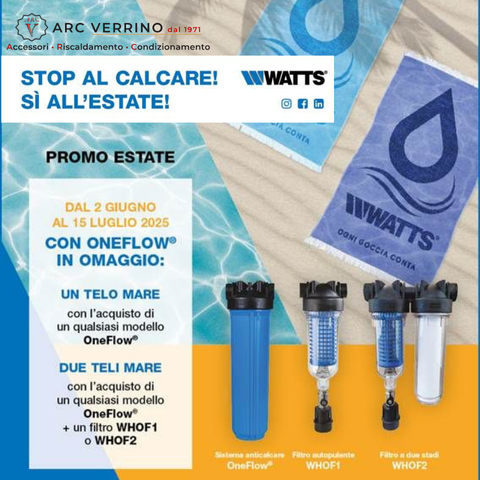 PROMO ESTATE 2025: vivi senza calcare, rilassati con stile | WATTS ...